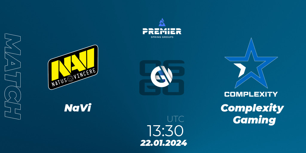 NaVi vs. Complexity Gaming – Матч завершён! Итоговый счет | CS2