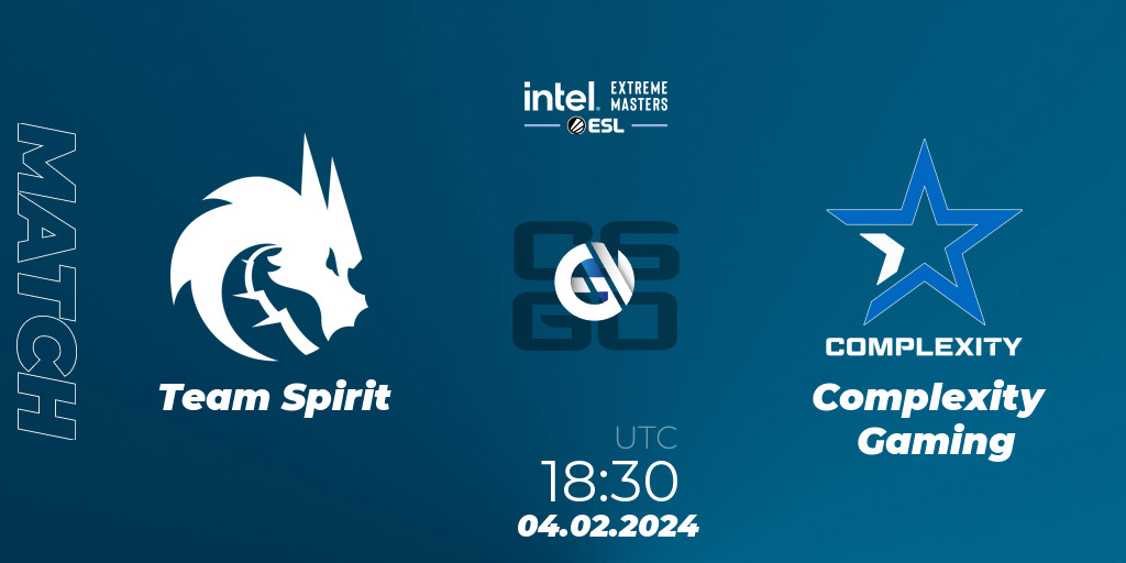 Матч Team Spirit vs Complexity Gaming – IEM Katowice 2024 | CS2