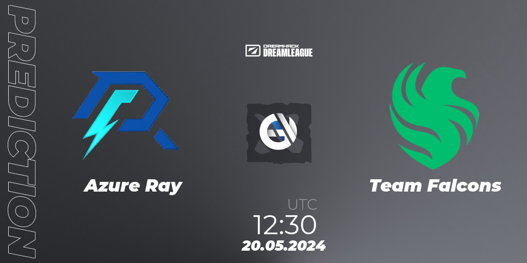 Azure Ray - Team Falcons: прогноз. 20.05.24, Dota 2, DreamLeague Season 23