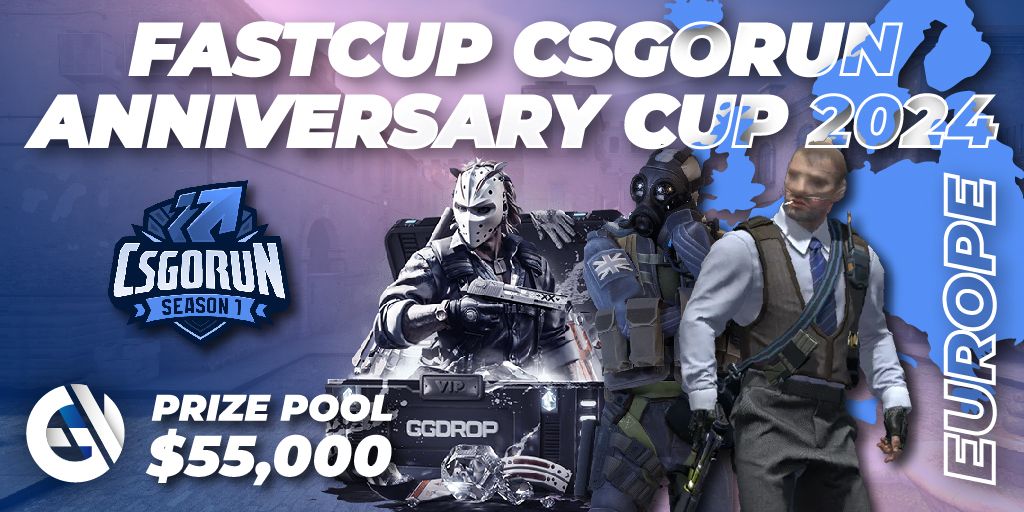 FASTCUP: CSGORUN Anniversary Cup 2024 - Open Qualifier #1 🎮 Counter-Strike (CS2) турнир 📅 ...