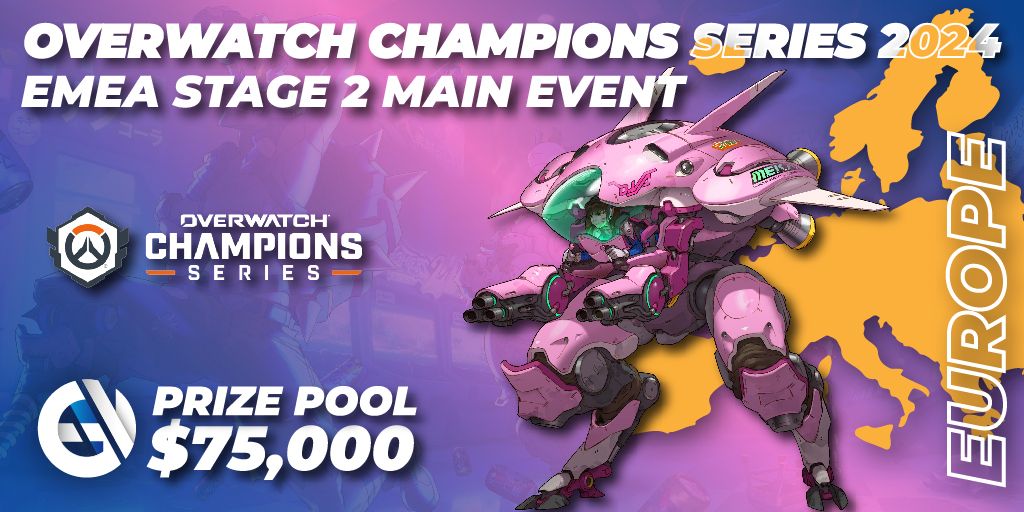Overwatch Champions Series 2024 - EMEA Stage 2 Group Stage 🎮 Overwatch турнир 📅 Расписание ...