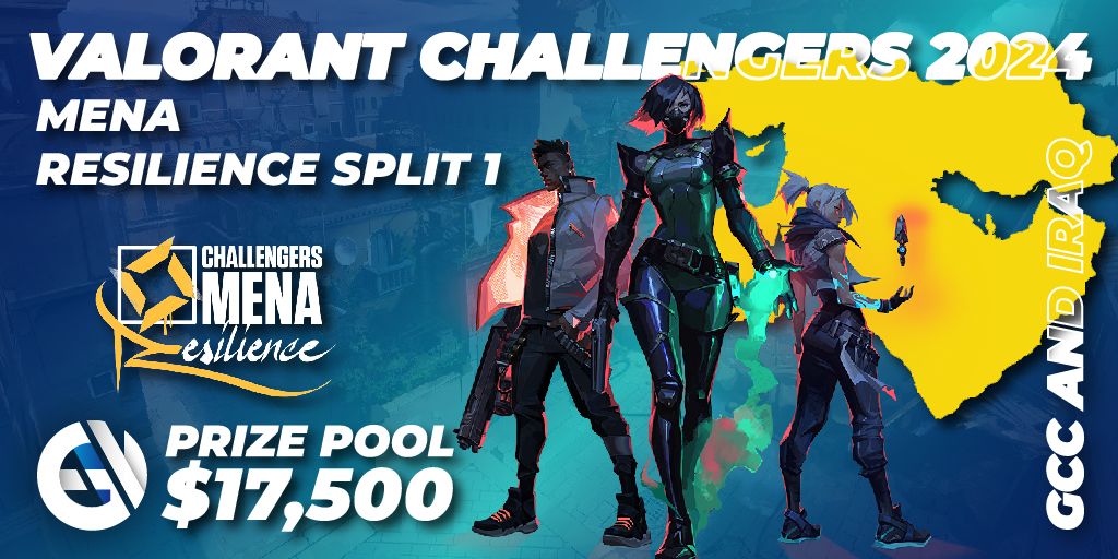VALORANT Challengers 2024 MENA: Resilience Split 1 - GCC and Iraq 🎮 VALORANT турнир 📅 Расписание ...
