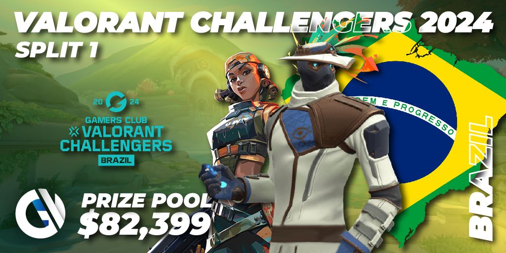 VALORANT Challengers Brazil 2024: Split 1 - Open Qualifier 2 🎮 VALORANT турнир 📅 Расписание ...