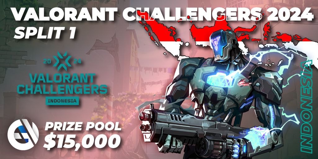 VALORANT Challengers Indonesia 2024: Split 1 🎮 VALORANT турнир 📅 Расписание матчей на EGamersWorld ☕